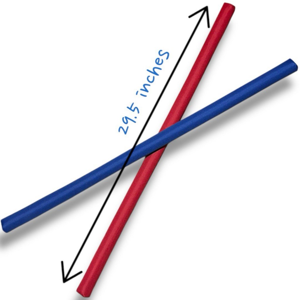 1pc Padded Stick (Blue and Red) | Shopee Philippines
