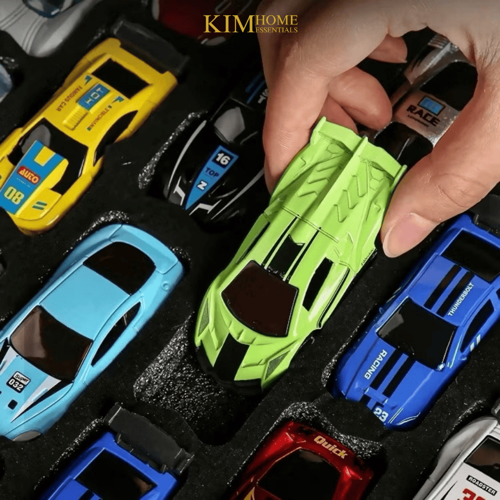 KIMHOME Top speed metal alloy 1:64 die-cast toy cars race car ...