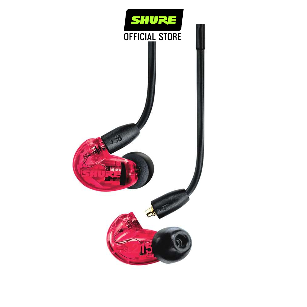 Shure SE215SPE-RD Pro Limited Edition Sound-Isolating Earphones (RED ...