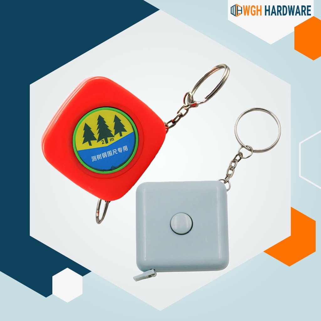 WGH Mini tape Measure 1.5m 2m Household Automatic Retractable Measuring ...