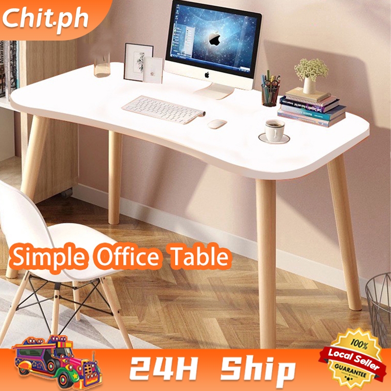 CHIT Simple Nordic Style Study Writing Table Home Office Desks Student ...