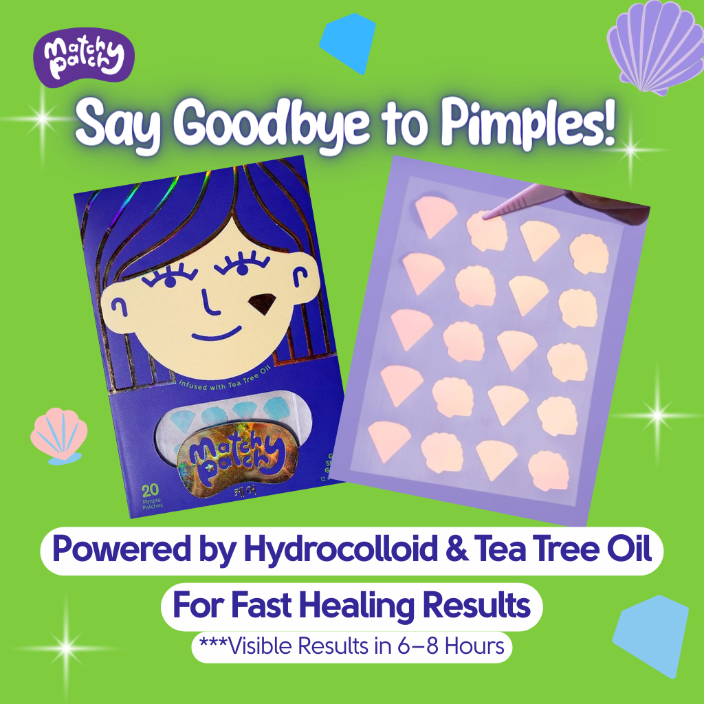 Matchy Patchy Pimple Patch | Gem Shell Glow | 20 Hydrocolloid Acne ...