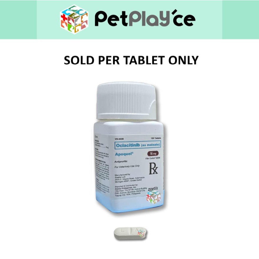 Apoquel 16 mg Tablet Anti Itching And Allergy Dog Medicine by Zoetis ...