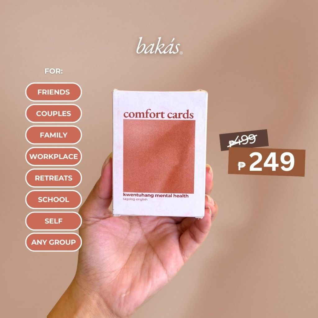 Comfort Cards: Kwentuhang Mental Health Deep Conversations 60 Questions ...