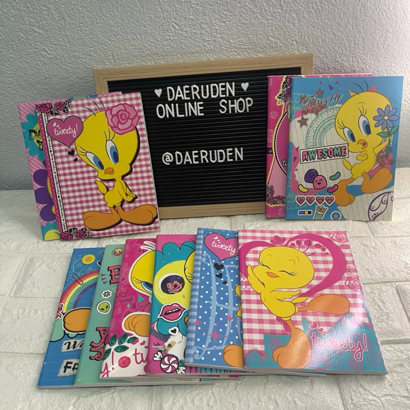 Looney Tunes Composition Notebook (Tweety Bird) | Shopee Philippines
