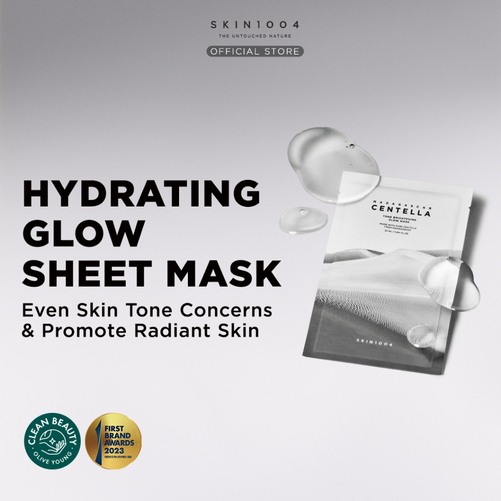SKIN1004 Madagascar Centella Tone Brightening Glow Mask 25ml 1ea ...