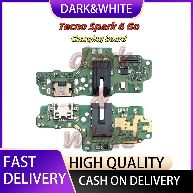 Tecno Spark 6 Go USB Charging Port Board For Repair Replacement ...
