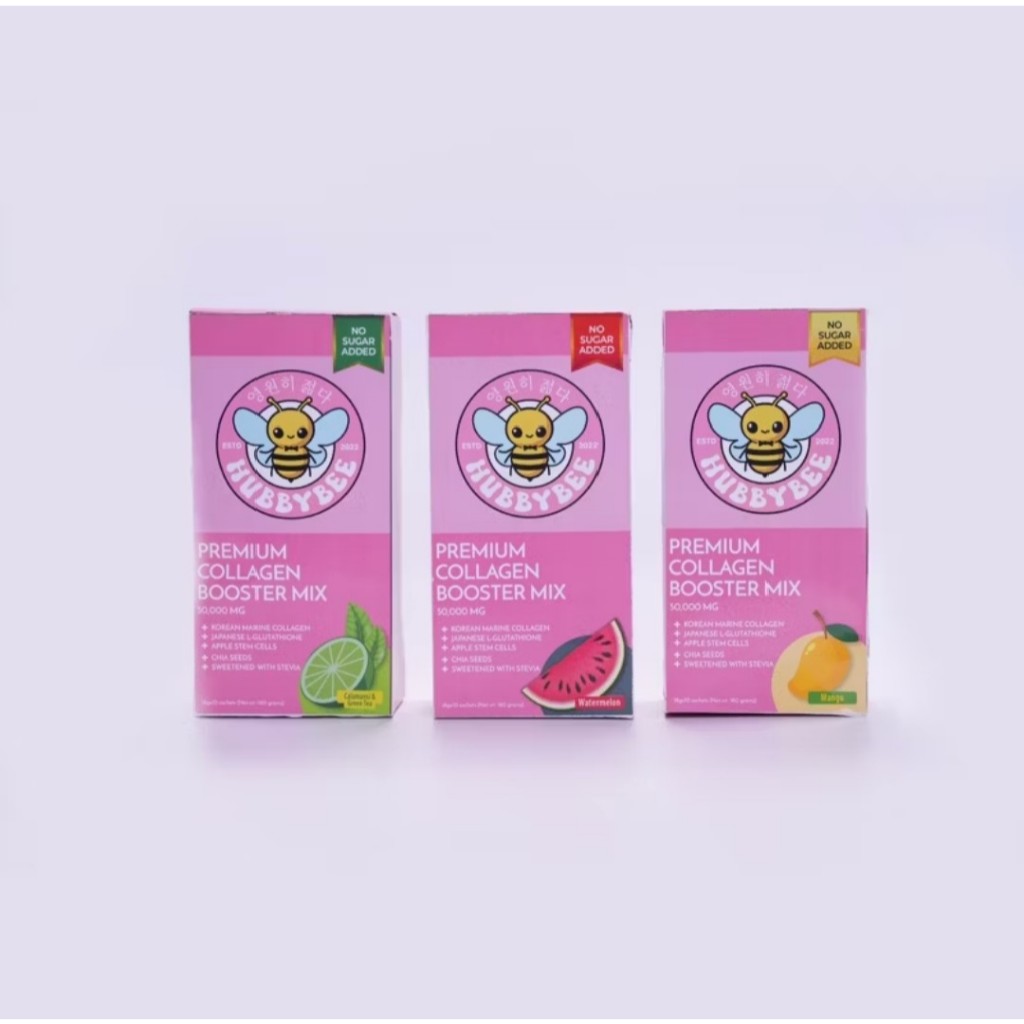 Bundle of 3 HubbyBee Premium Collagen Booster Mix - Authorized Seller ...