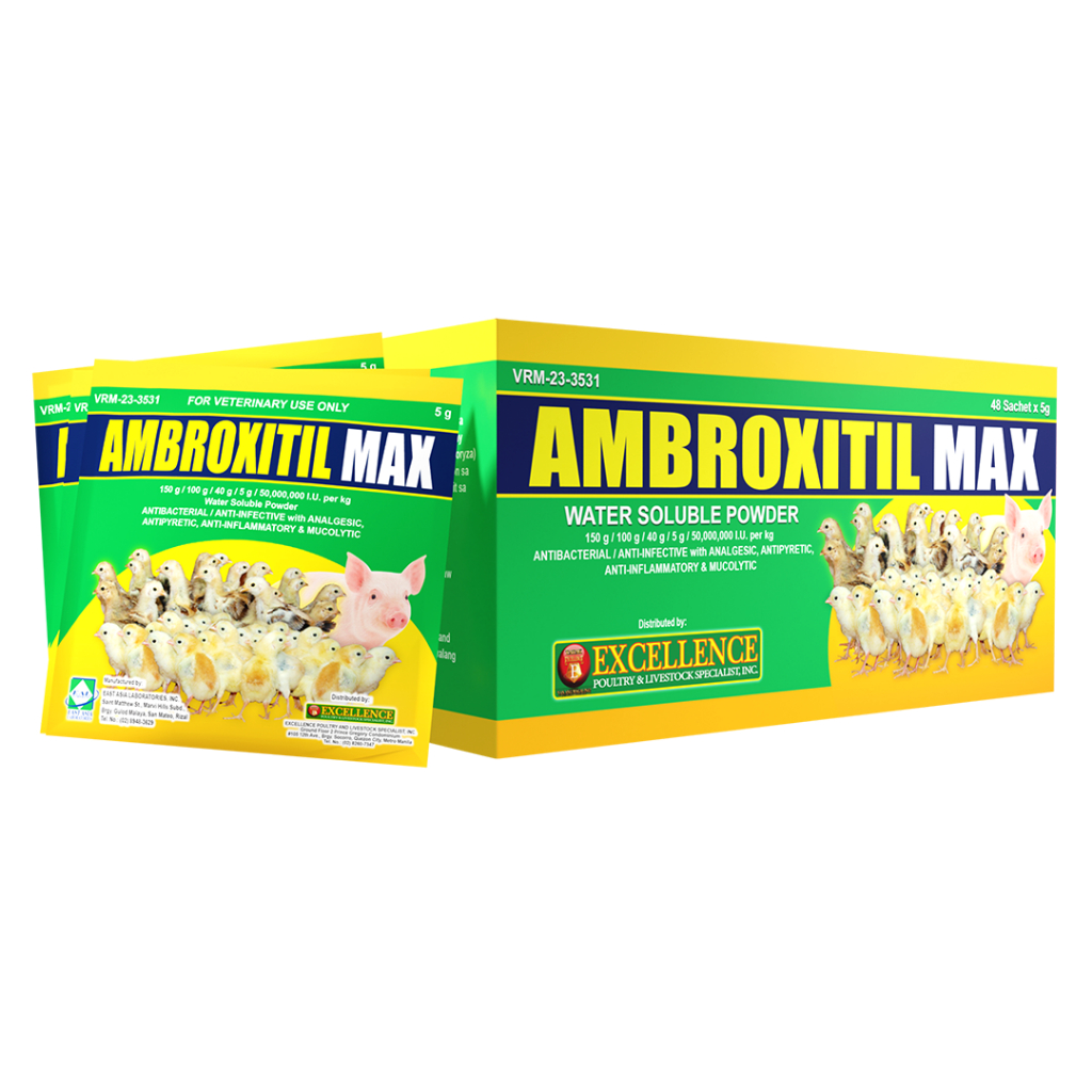 Ambroxitil Max antibiotic (5gms) /sachet | Shopee Philippines