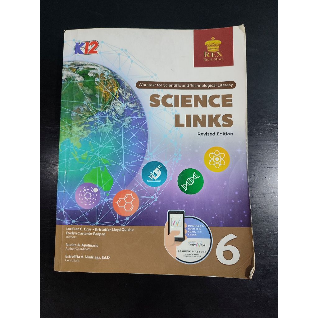 SCIENCE LINKS 6 REVISED EDITION K-12 2020 (2ND HAND BUT IN GOOD ...