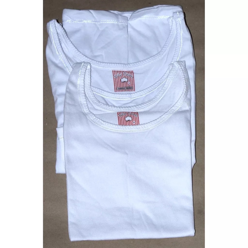 Blue corner ladies sando white kids to adult ( 6pcs per pack ) | Shopee ...