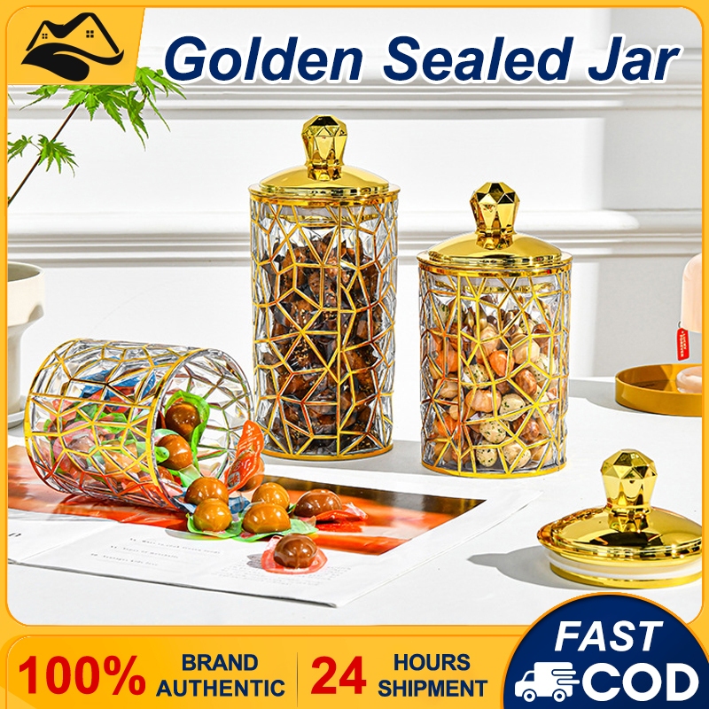 Coffee Cans Vacuum Sealed Glass Container Food Storage Powder Coffee ...