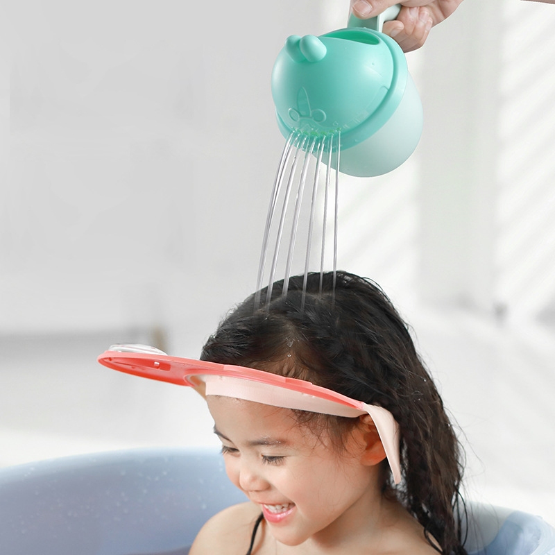 Cartoon Cup for Baby Shampoo Bath Cup for Shower Body Hair Washing ...