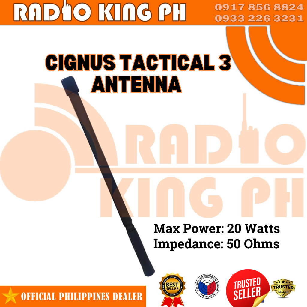 CIGNUS TACTICAL 3 ANTENNA Sma F | Shopee Philippines