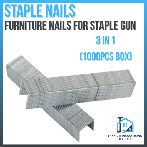 PID Heavy Duty 3IN1 U/ Door /T Shaped Staple Nails For Staple Gun ...