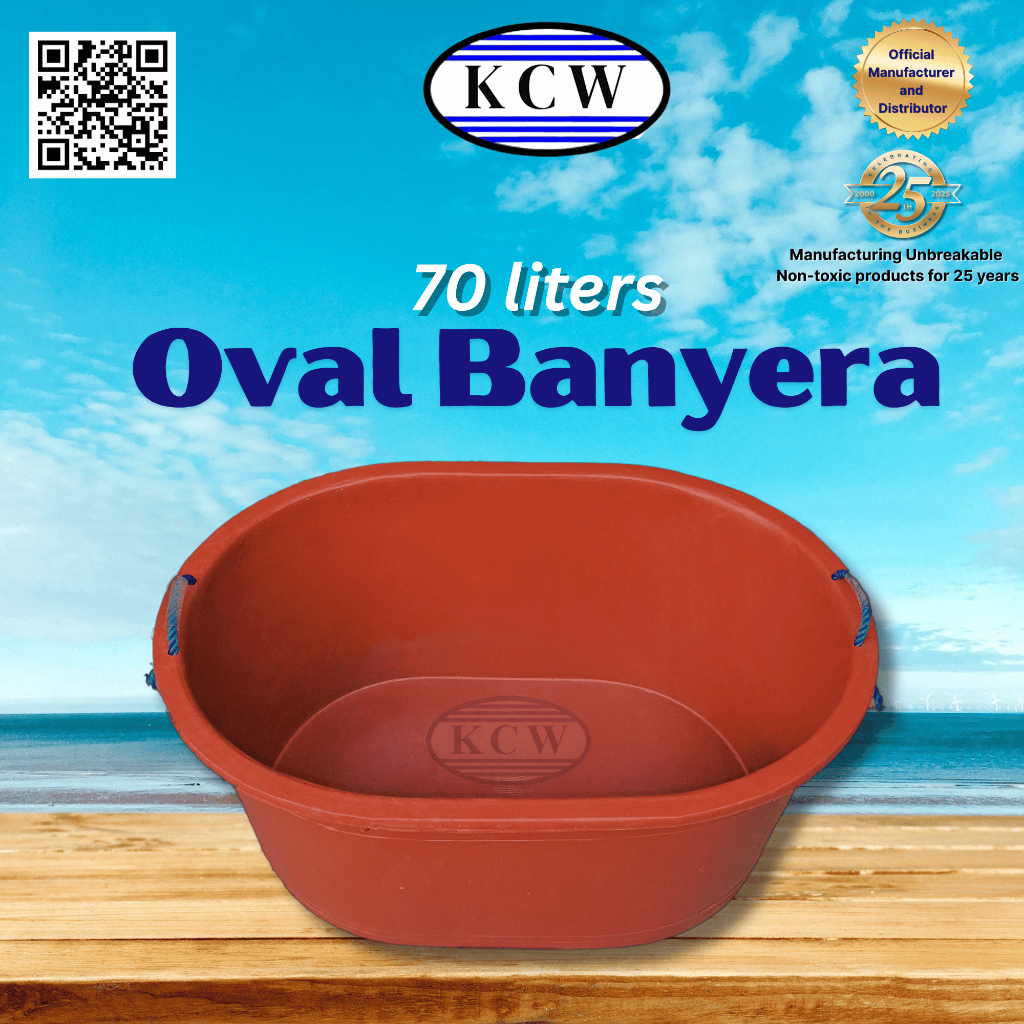 Banyera Oval 70L - Unbreakable: Buy 1 take 1 | Shopee Philippines