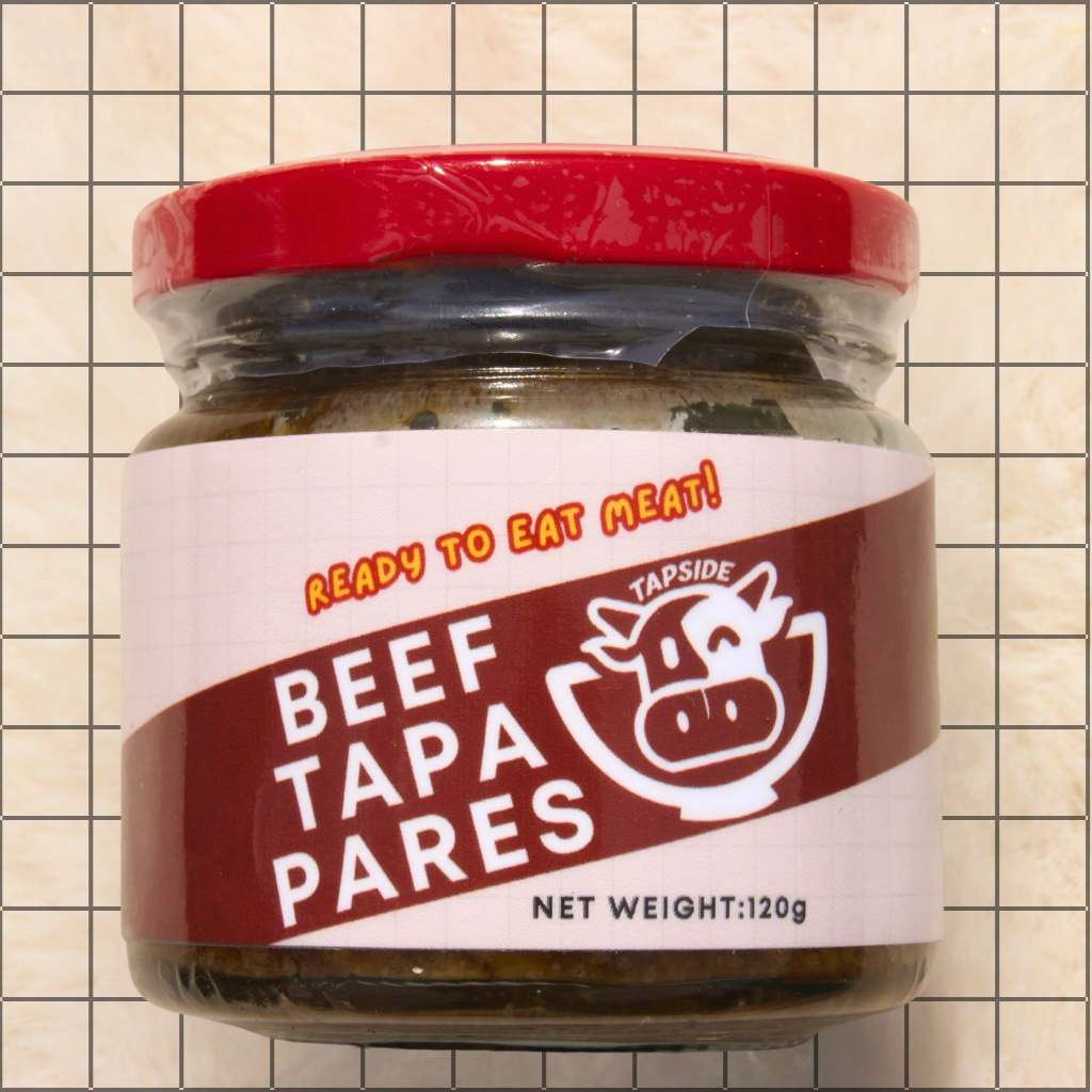 Tapside beef tapa pares 120g - ready to eat meat | Shopee Philippines