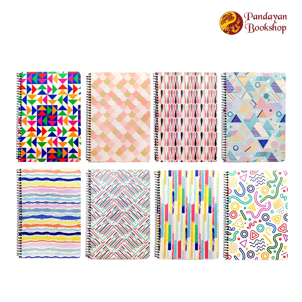 SpringLeaf CoolPrints Spiral Notebook 80 leaves | Shopee Philippines