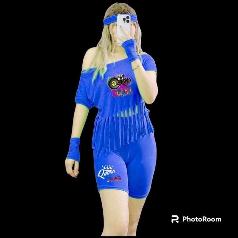 ALEXA 4IN1 ZUMBA OOTD FOR FREE SIZE AND PLUS SIZE | Shopee Philippines