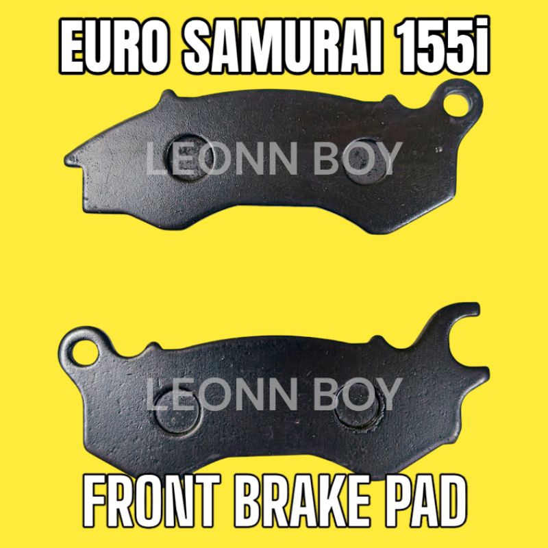EURO SAMURAI 155 FRONT BRAKE PAD HEAVY DUTY | Shopee Philippines