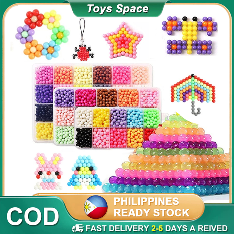 6000PCS Magic Water Beads Set DIY Kids Keychain Water Beads DIY Water ...