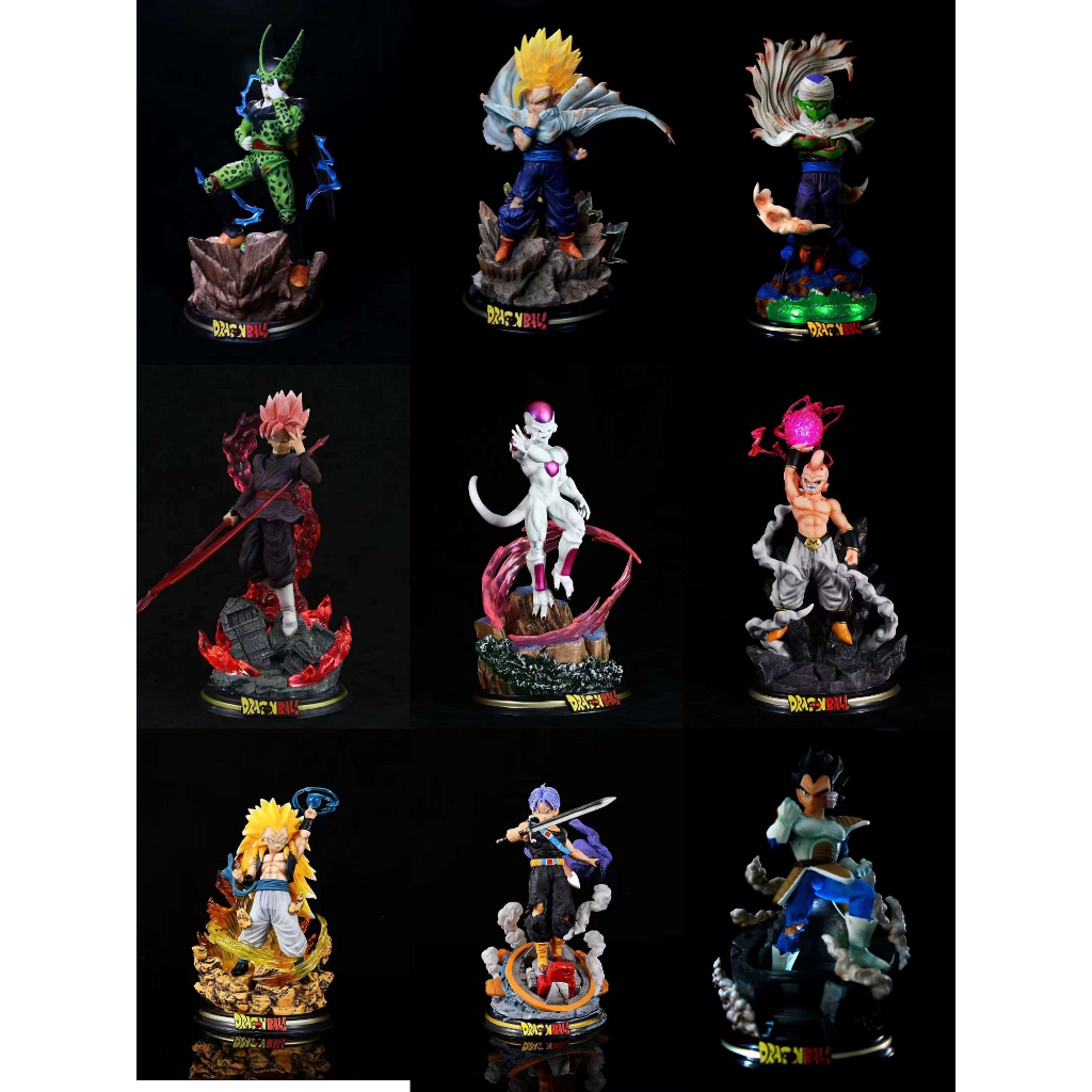 Dragon Ball Z DBZ T-Rex Studio Son Goku Broly Trunks Majin Boo Frieza ...