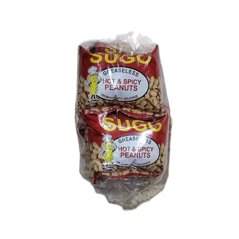 Sugo 25g Greaseless Hot & Spicy Peanuts (Keto Diet) (6pcs) | Shopee ...