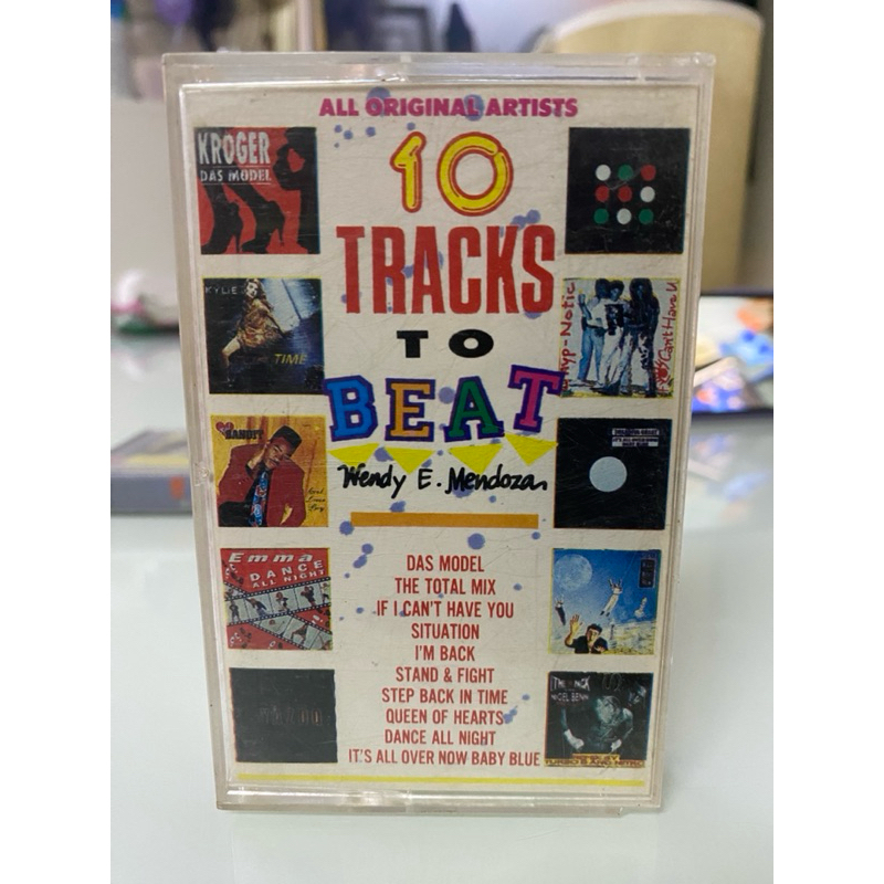 10 TRACKS TO BEAT ALL ORIGINAL ARTIST - Dance Pop Music Album Cassette ...