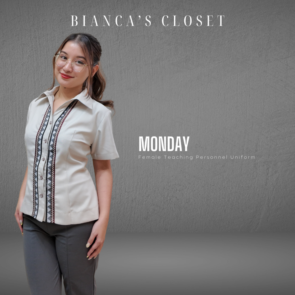 DepEd 2025 Teachers Uniform RTW ready to wear (Monday) | Shopee Philippines