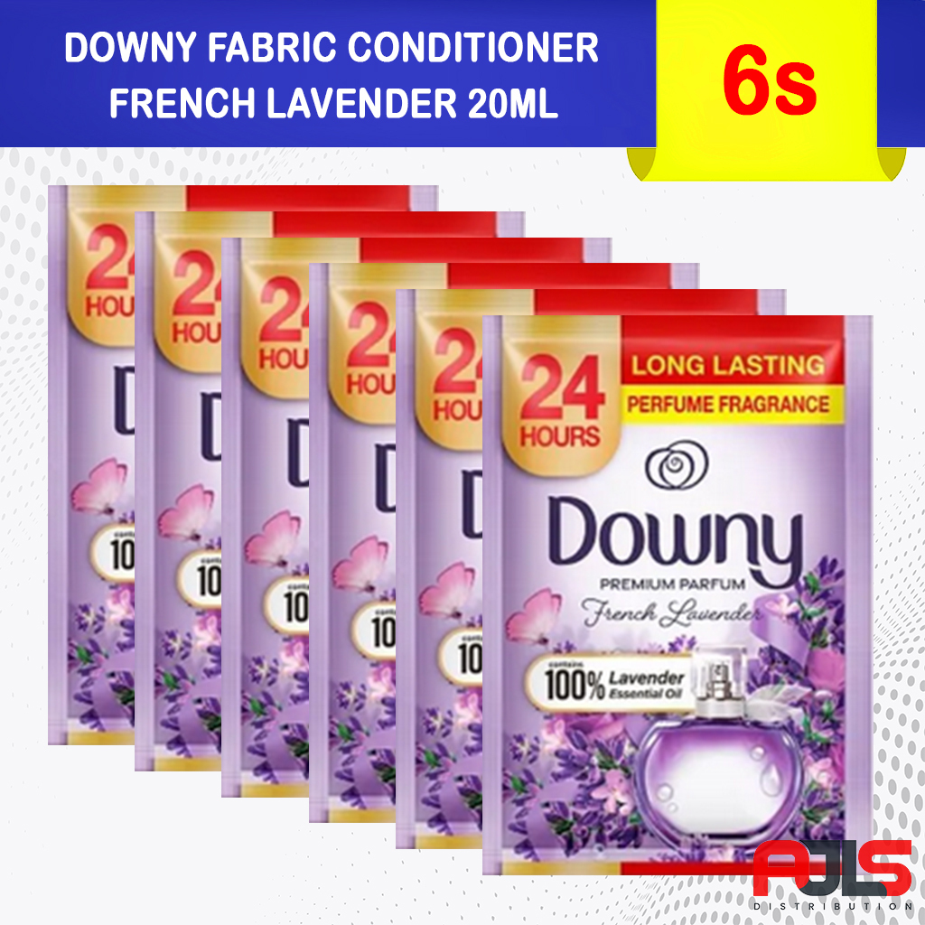 Downy Fabric Conditioner French Lavender 20ml x 6's | Shopee Philippines