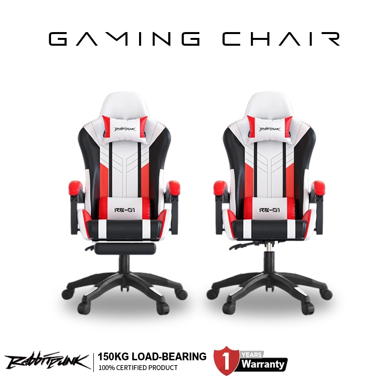 RabbitPunk brand gaming chair Mecha upgraded quality reclining function ...