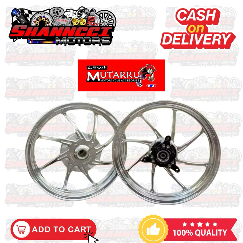 MUTARRU CNC MAGS MC8 14’S NMAX / PCX / AEROX | Shopee Philippines