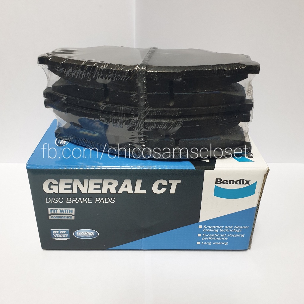 Bendix Brake Pads GCT DB2734 Front Set for Toyota Wigo 2023-2024 ...