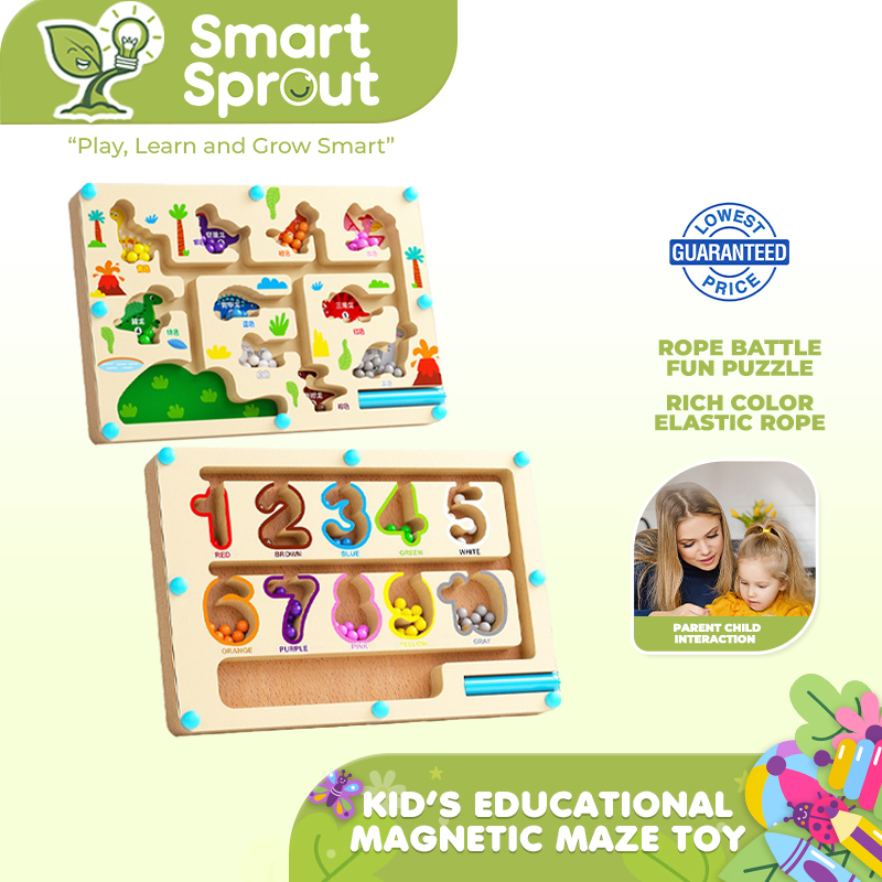 Smart Sprout Early Education Toy Magnetic Color Sorting Board and ...