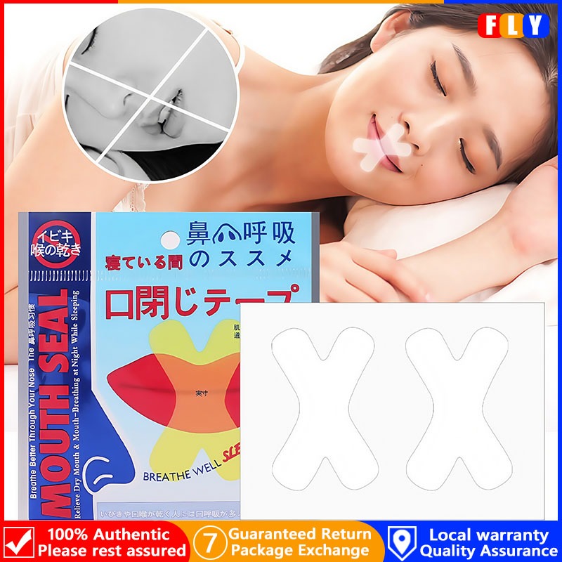 90PCS X Shape Anti Snoring Breath Strip Breathing Patch Corrective ...