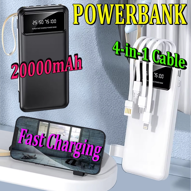 Anker Good Quality Power Bank 20000mAh With Bracket Powerbank Built in ...