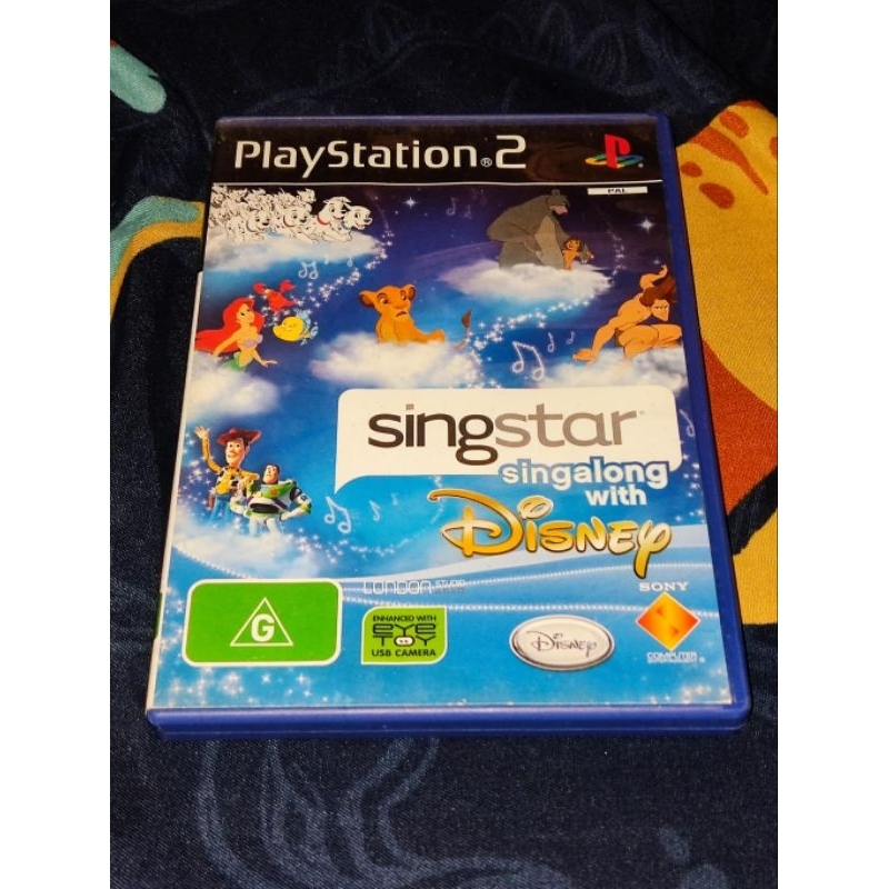PS2 SingStar: Singalong with Disney (Mic Required)(PAL, CIB) | Shopee ...