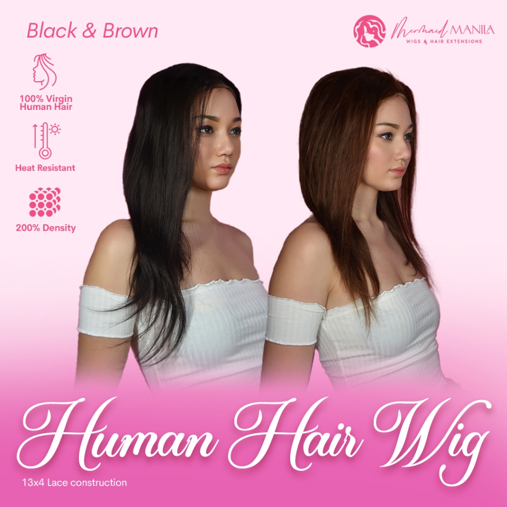 Mermaid Manila Human Hair Wig | Shopee Philippines