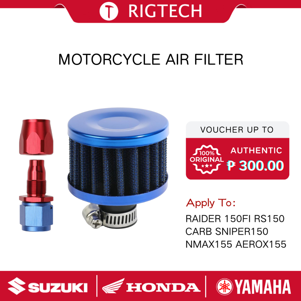 RAD Air Filter for Raider 150 Fi Sniper 150 RS150 - RIGTECH | Shopee ...