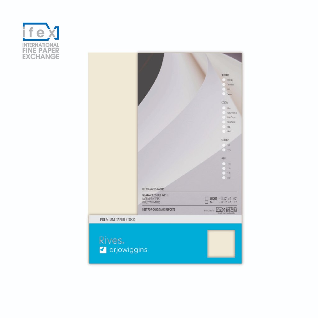 Rives Specialty Paper 8-1/2``x11` 10 Sheets/ Pack | Shopee Philippines