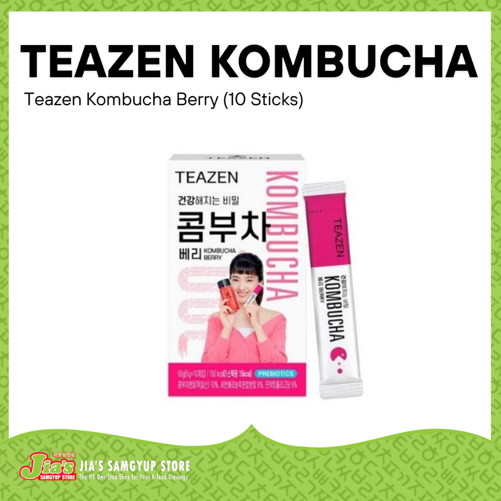 Teazen Kombucha Berry ( 10 Sticks) | Shopee Philippines