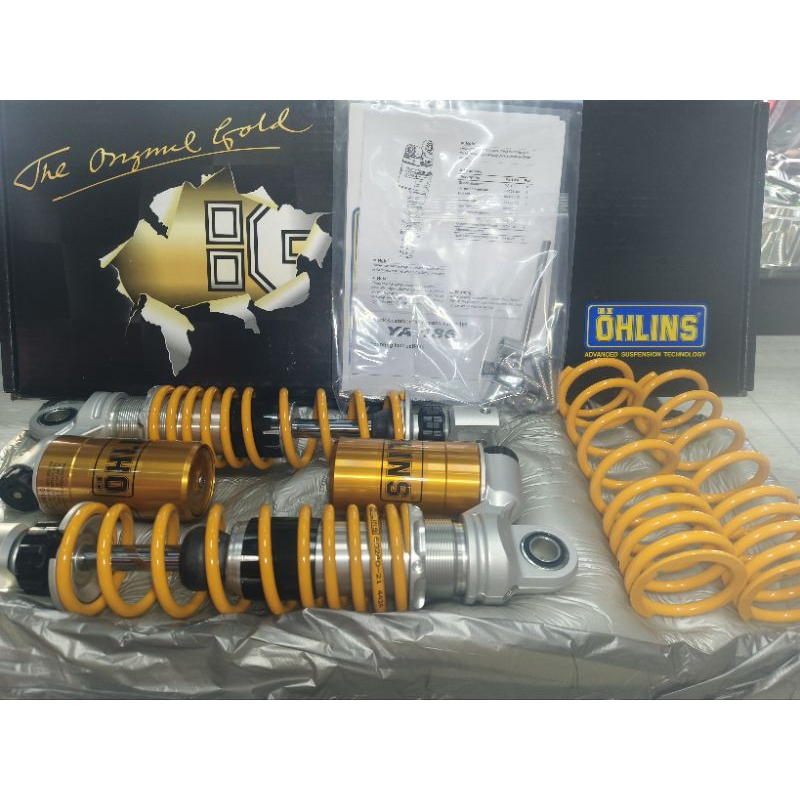 OHLINS SHOCK ABSORBER for Aerox v1/v2 Nmax v2 XMax300 Giorno/Fazzio ...