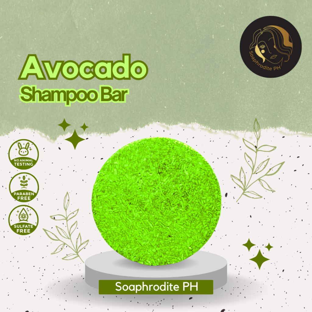 [Buy 1 Take 1] Soaphrodite PH CGM Sulfate Free Avocado Mint Shampoo Bar | Shopee Philippines
