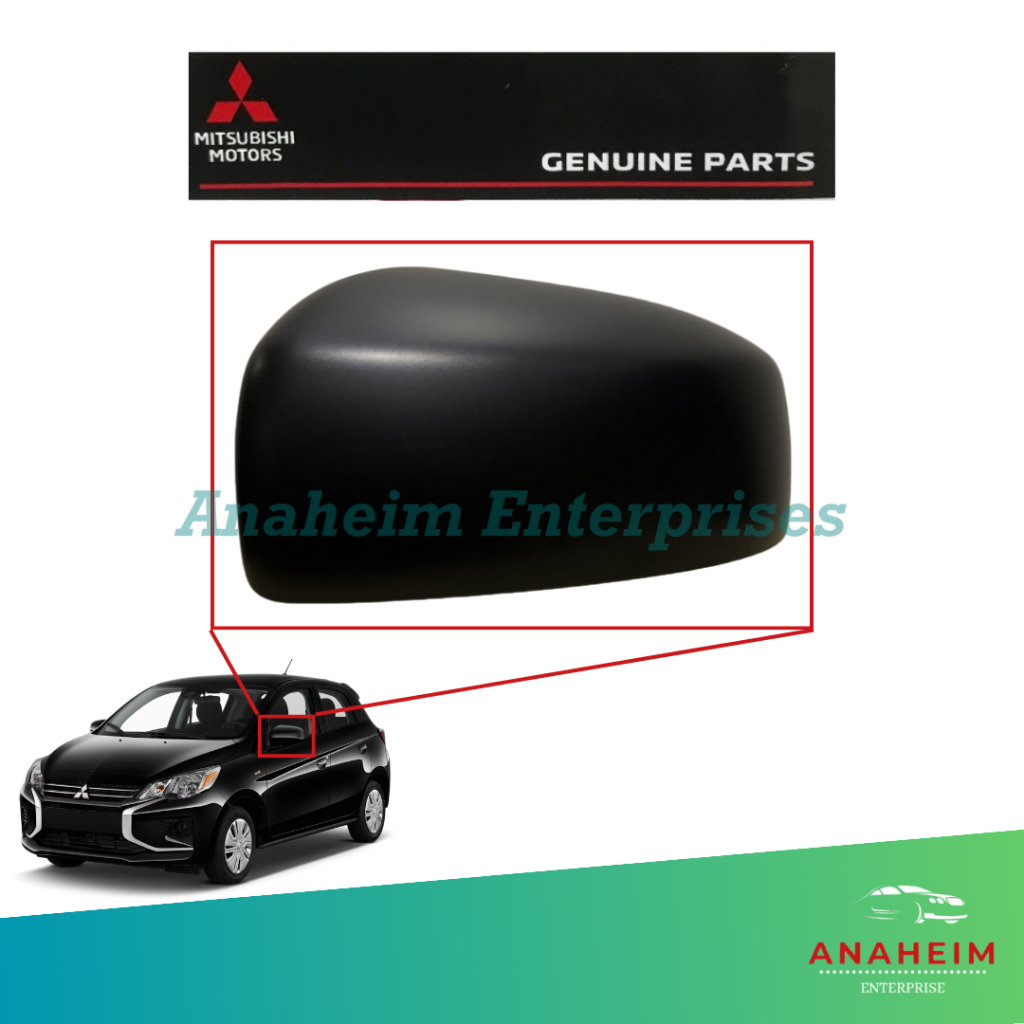 Mitsubishi Mirage Side Mirror Cover Left Hand / Driver Side Black ...