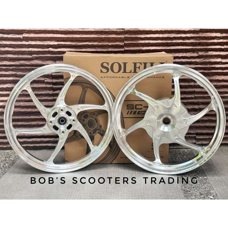 NEW! Solfili SC-6R CNC MAGS Honda Click 125 / 150 (4 HOLES) | Shopee ...