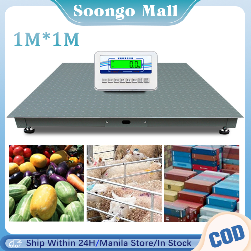 3 Tons Livestock Weighbridge 1*1M Electronic Weighbridge Scale Wireless ...