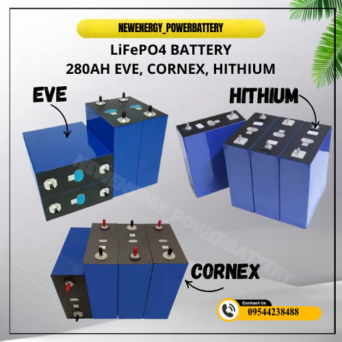 BRANDNEW 280AH EVE /280AH HITHIUM 3.2V 280AH Lf280K LiFePO4 Cell Battery Lithium Iron phosphate ...