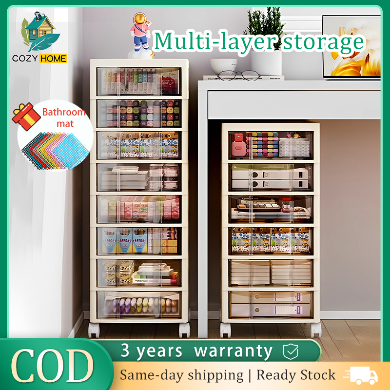 Office Drawer Paper Organizer Multi-layer Storage Drawer Cart File ...