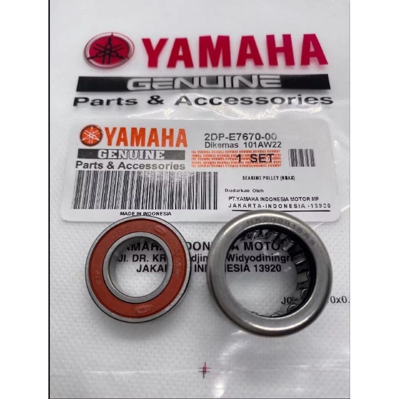YAMAHA GENUINE 2DP TORQUE DRIVE BEARING SET NMAX, AEROX , MIO i 125, M3 | Shopee Philippines