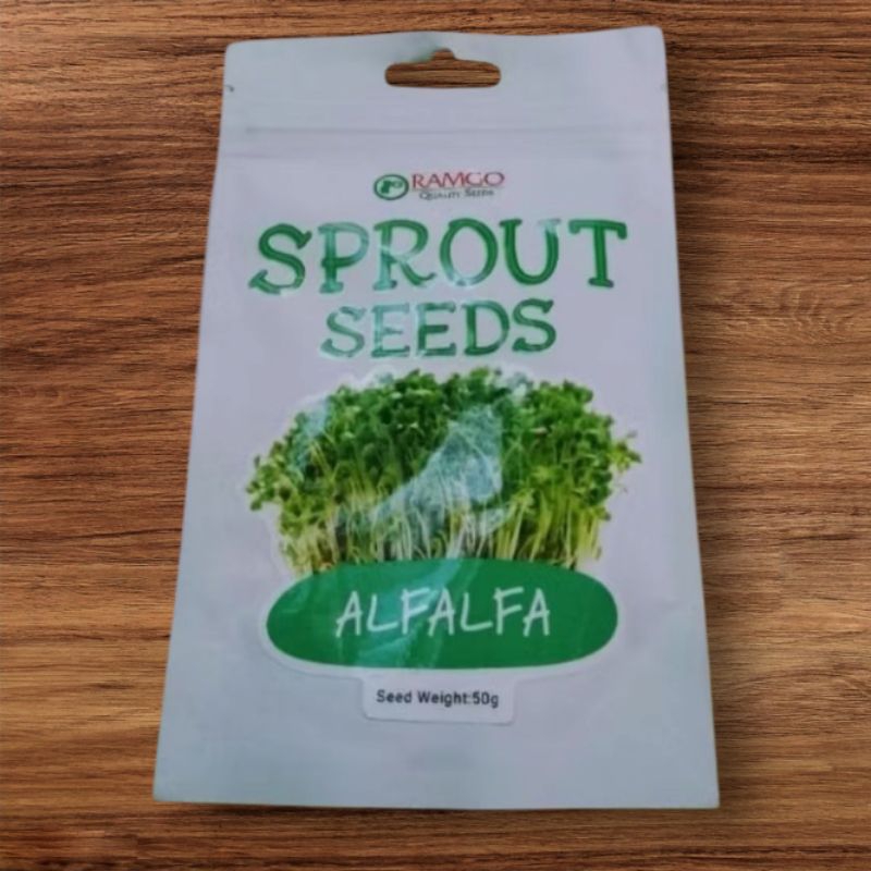 ALFALFA SPROUT SEEDS(50 GRAMS)RAMGO SEEDS | Shopee Philippines